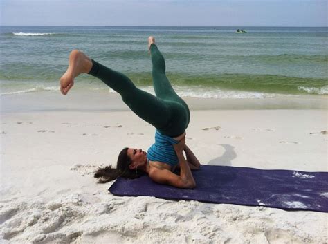 Shoulder Stand Is The Most Beneficial Yoga Pose Of All Yoga Poses Shoulder Stand Yoga