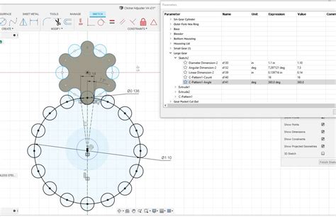 A Custom Gear Shape Design Autodesk Community