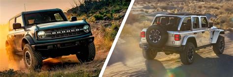Ford Bronco Vs Jeep Wrangler Jimmy Granger Ford