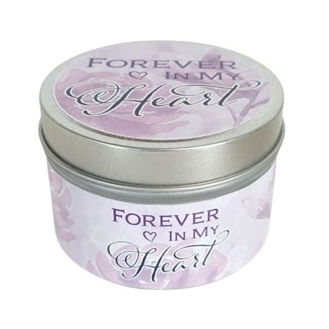 Floral Travel Tin Candle Sending Hugs