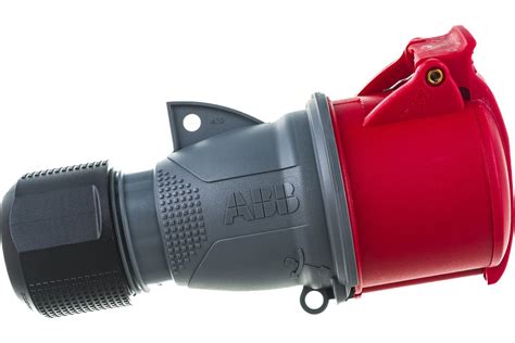 Кабельная розетка ABB Easy&Safe 432EC6, 32А, 3P+N+E, IP44, 6ч ...