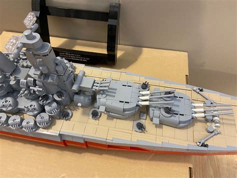 新淨 齊件 有說明書 有台座 荷蘭 Cobi toys 大比例 1 300 90cm長 舊日本帝國 海軍 戰艦 大和 大和號 積木 兼容