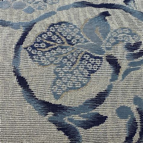 楽天市場袋帯 美品 逸品 灰汁発酵建本藍染 葡萄唐草 銀通し 箔 銀色 お太鼓柄 正絹 中古バイセル 楽天市場店