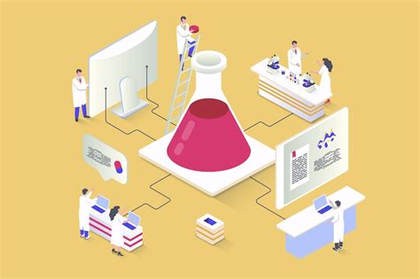Premium Vector Medical Laboratory Concept In 3d Isometric Design