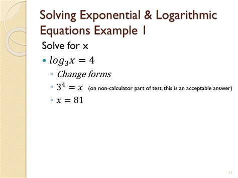Exponential And Log Functions Ppt Download