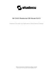 Chapter 3 The Relational Database Model Course Hero