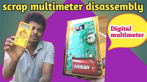 Digital Multimeter Disassembly Multimeter Unboxing Youtube