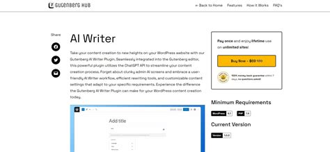 Gutenberg Hub AI Tools Catalog