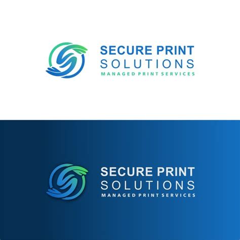 designs secure print solutions logo design contest