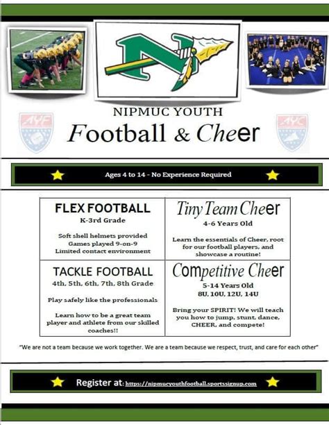 Nipmuc Youth Football And Cheer Home Facebook