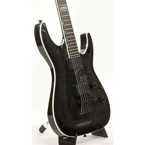 Esp Ltd Mh 401b Fm See Thru Black Sunburst Baritone Electric Guitar