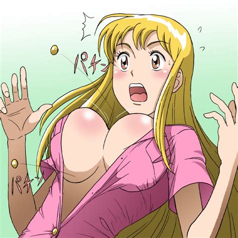 Akimoto Katherine Reiko Kochikame Drawn By Takayan Danbooru