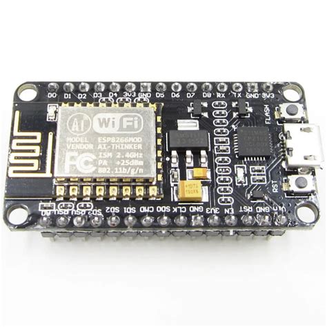 خرید و قیمت برد توسعه Nodemcu با ماژول Wifi Esp8266 و مبدل Cp2102 با