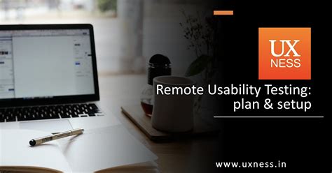 ux webinar remote usability testing recording and presentation ~ uxness ux design usability