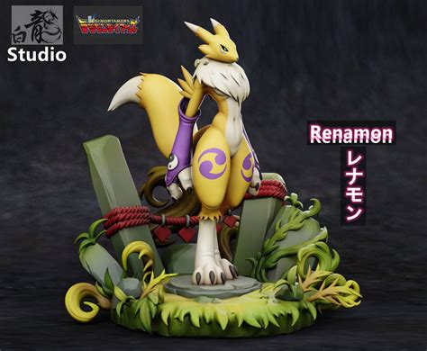 Renamon Digimon Resin Statue BaiLong Studio Pre Order