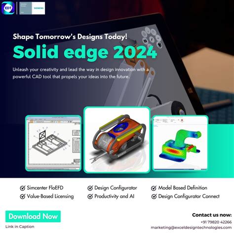 Excel Design Technologies Pvt Ltd On Linkedin Solidedge Designinnovation Cadsoftware