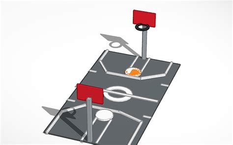 3d Design Basketball Court Tinkercad