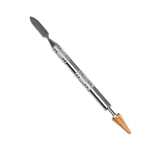 Brass Head Rotary Edge Dye Applicator — Leather Tools Australia