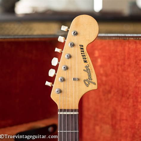 1966 Fender Mustang Red Guitar True Vintage Guitar