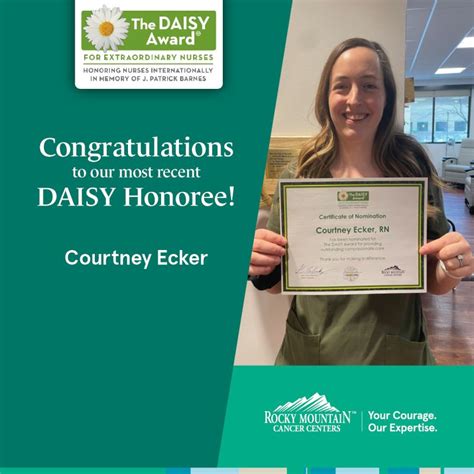 Please Help Us Congratulate Courtney Ecker Rn At Our Lakewood Clinic