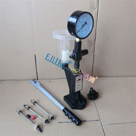 Erikc High Precise Black Piezo Injector Tester And Diesel Injector And