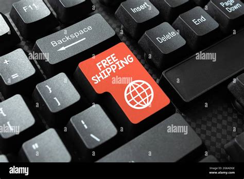 Conceptual Caption Free Shipping Concept Meaning Retailing Strategy Primarily Used To Attract