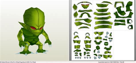 Dragon Ball Chibi Saibaman Paperzone Vn