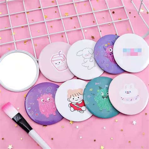 Mdzz Cod Compact And Cute Handheld Mirrorrandomcolors Kawaii Mini