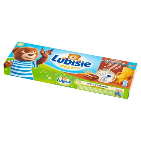Lubisie Ciastko biszkoptowe z nadzieniem czekoladowym g x g Zakupy online z dostawą