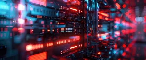 Premium Photo Technology Abstract Server Architecture Technology