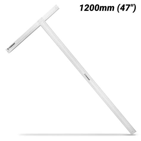 Techsmart Tsq1200 1200mm 47 Calibrated Aluminium T Square