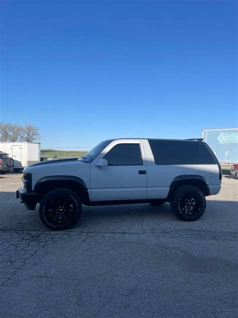 1999 Chevy Tahoe Lift Kit Wheel And Tire Package Mc Customs Truck
