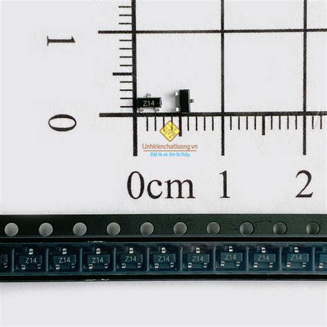 Diode zener 3 3V BZX84C3V3 Z14 SOT 23 chính hãng JCET 10c