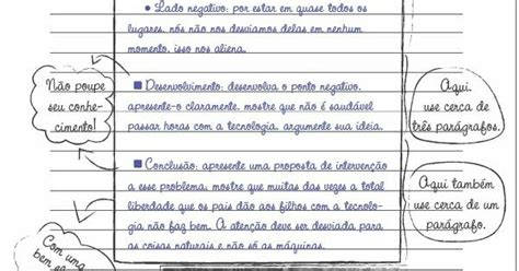 Passei Na Federal Modelo de redação dissertativa para Enem