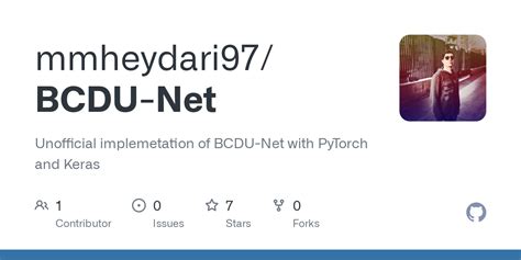 github mmheydari97 bcdu net unofficial implemetation of bcdu net
