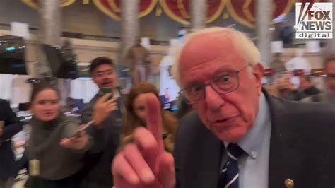 Sen Bernie Sanders Says Trumps Speech Was Not Much Says His Speech