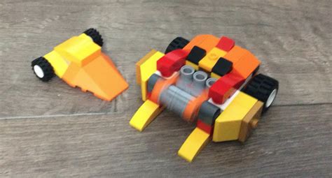 Lego Railgun Max And Platypus Rbattlebots