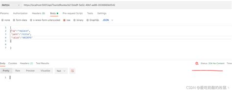 Aspnet Core Jsonpatch的使用。实现局部更新。patch局部更新中的path参数是啥 Csdn博客