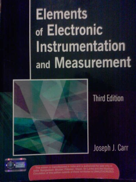 Elements Of Electronic Instrumentation And Measurements 3rd Edition