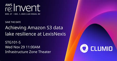 Feed Your Appetite For Reduction With Clumio At AWS Re Invent 2023