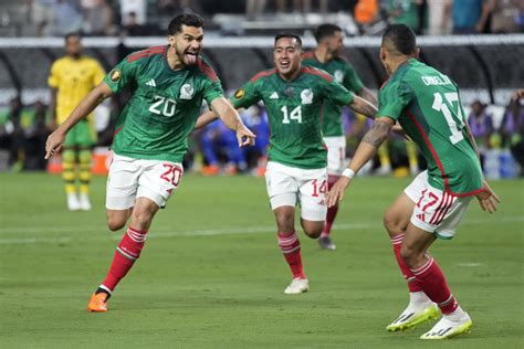 Copa Oro Concacaf México Marca Un Gol Tempranero Ante Jamaica Y Se
