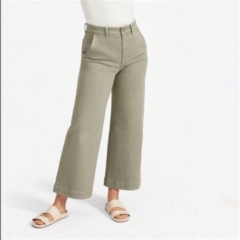 Everlane Pants Jumpsuits Nwt Everlane Wide Leg Crop Pant Poshmark