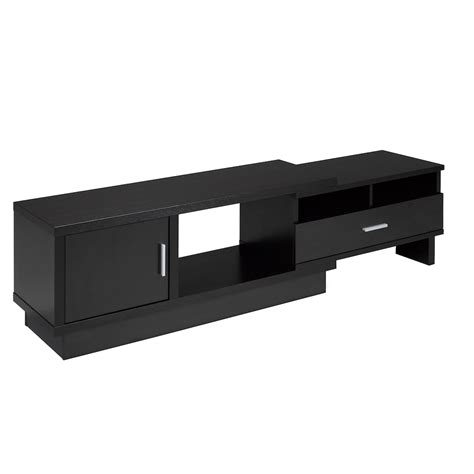 Brassex Inc 48 Expandable Tv Stand Dark Cherry The Home Depot Canada