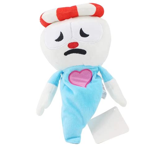 Video Game Cuphead Plush Mugman Boss The Devil Legendary Chalice Soft