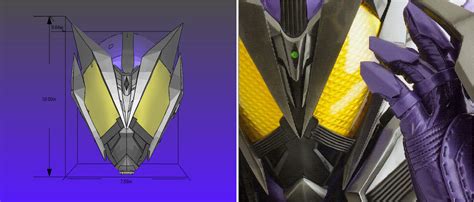 Kamen Rider Horobi Helmet Pepakura Foam Hd Prem By Dizoex2 On Deviantart