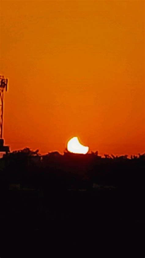 Soalr Eclipse Celestial Outdoor Sunset