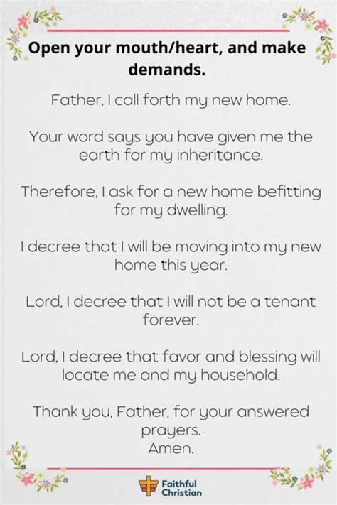 Believing God For A New Home This Prayer Is For You