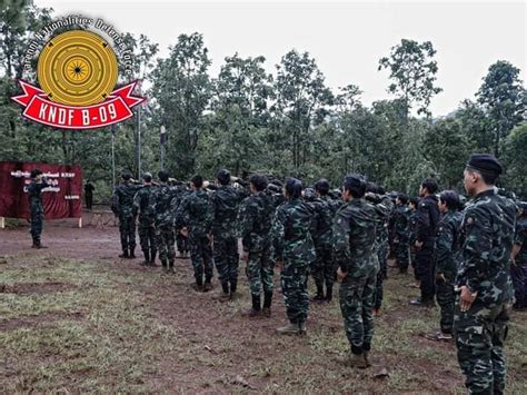 Dvb Kndf အမှတ် ၉ တပ်ရင်း ၂ နှစ်ပြည့် အခမ်းအနား ကျင်းပ ဓာတ်ပုံ
