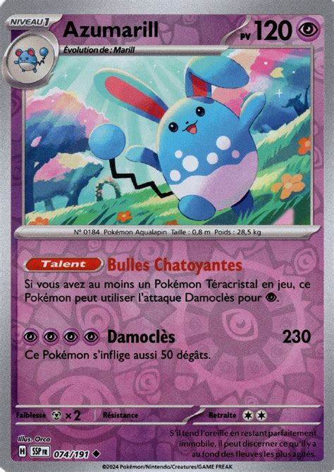 Ev08074191 Azumarill Pokémon