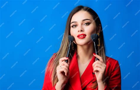 Premium Photo In Her Own Style Sexy Woman With Professional Makeup